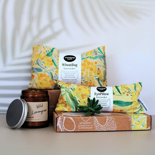 Wheatbags Love | HEAT PACK | Soothing Lavender | Australian Wattle ...